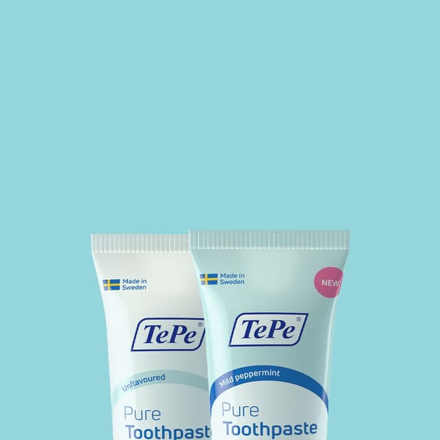 TePe Pure Toothpaste for sensitive gums and dry mouth