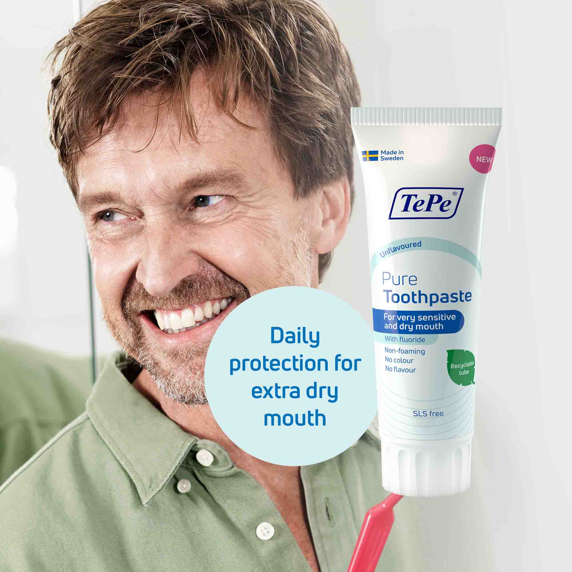 TePe Pure Toothpaste, unflavoured