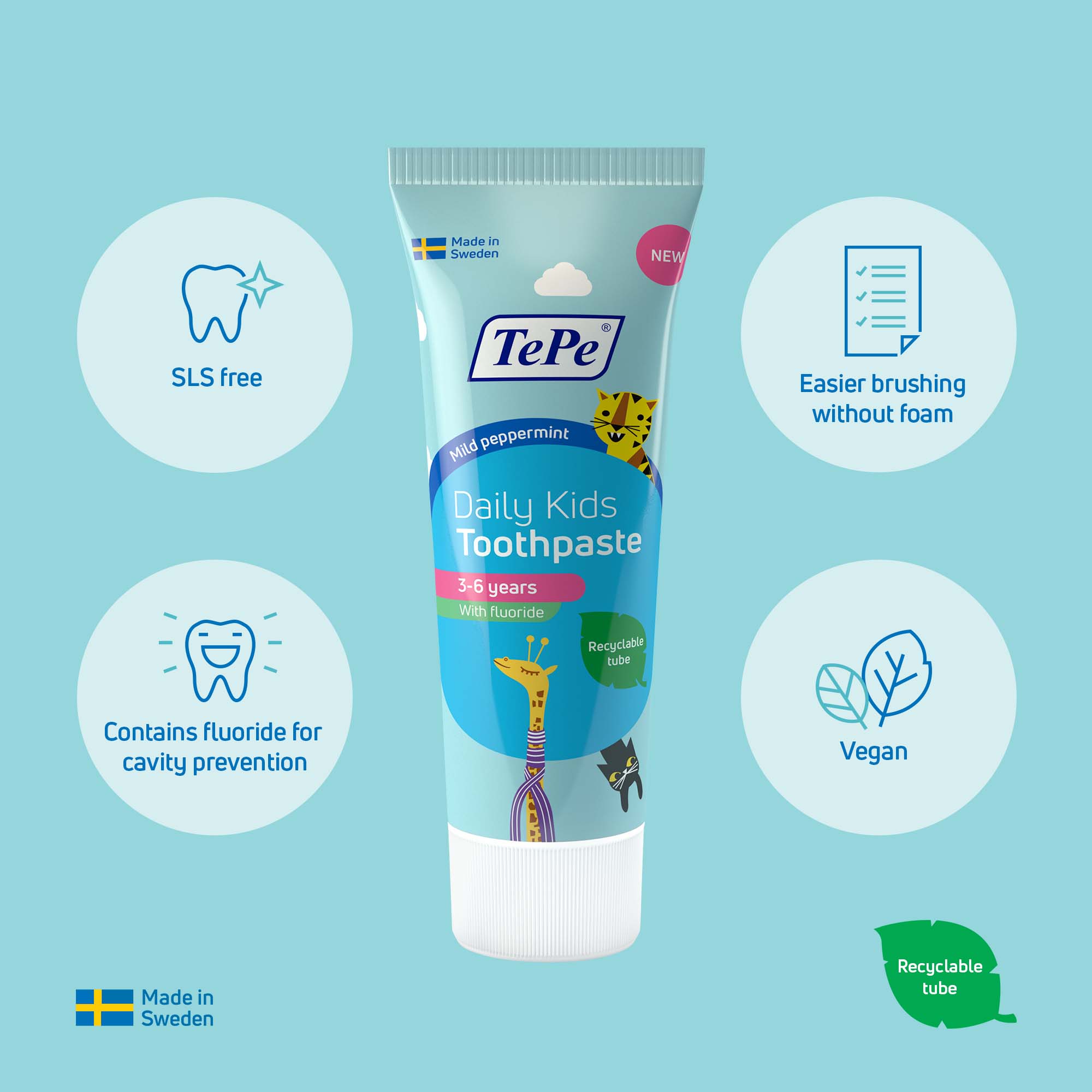 TePe Daily Kids™ Toothpaste