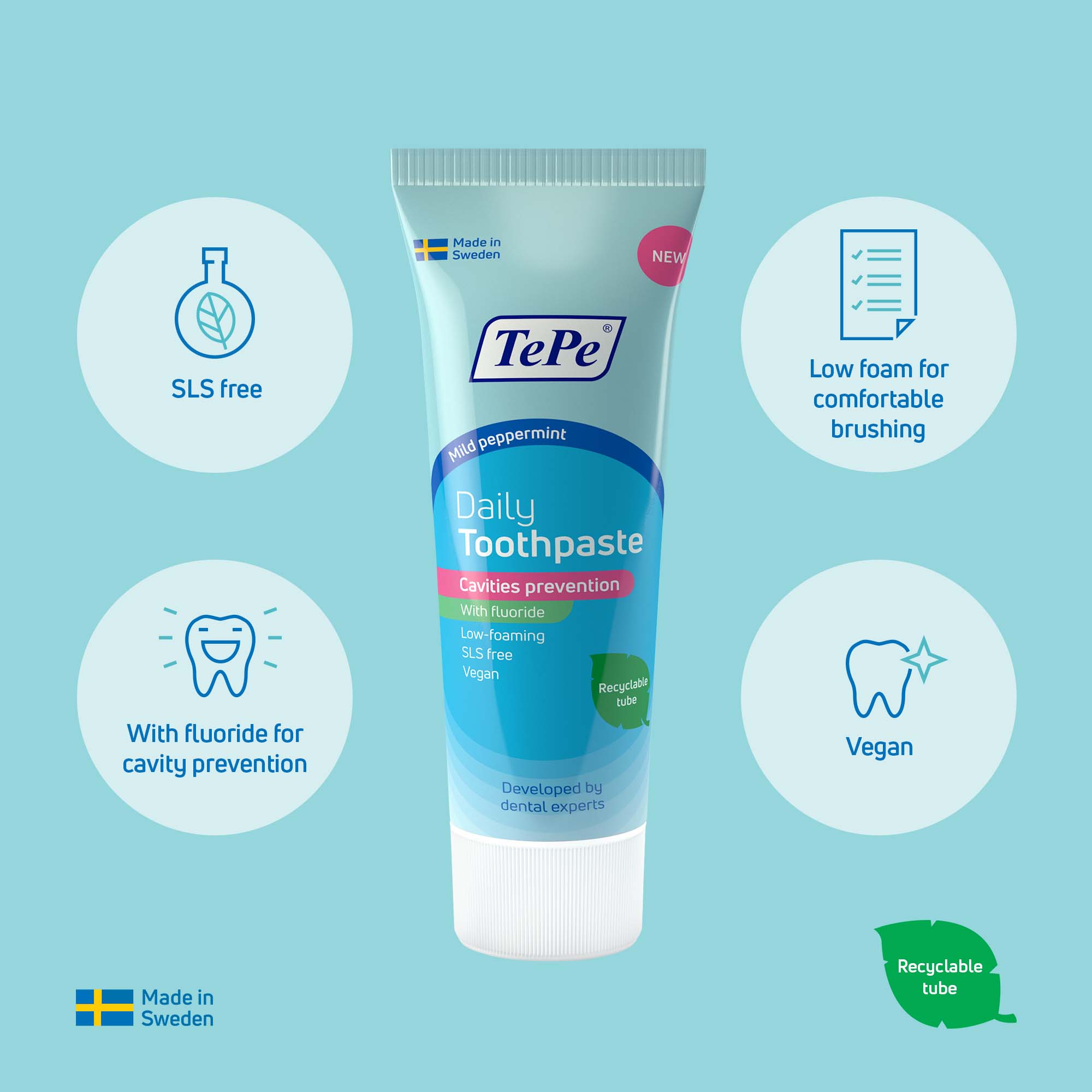 TePe Daily™ Toothpaste