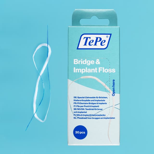 TePe® Bridge & Implant Floss