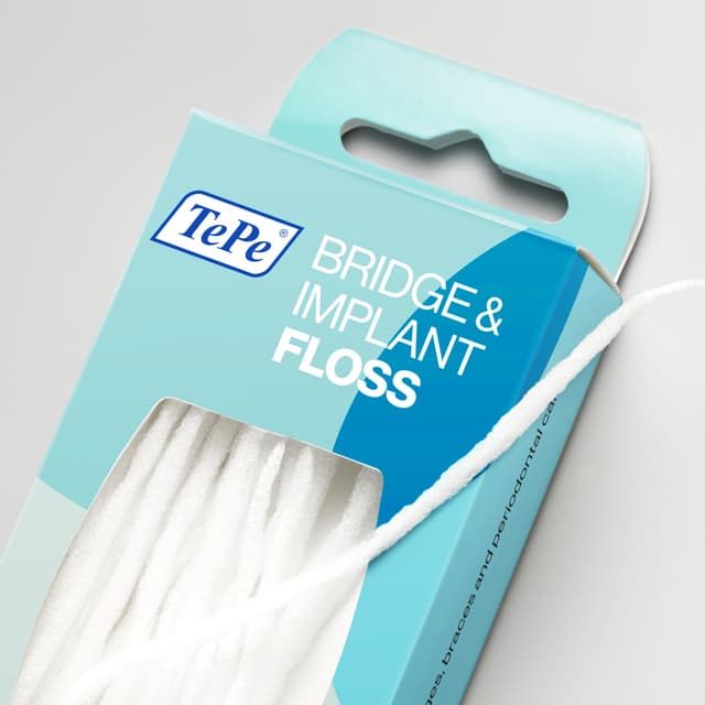 Fil dentaire TePe® Bridge & Implant