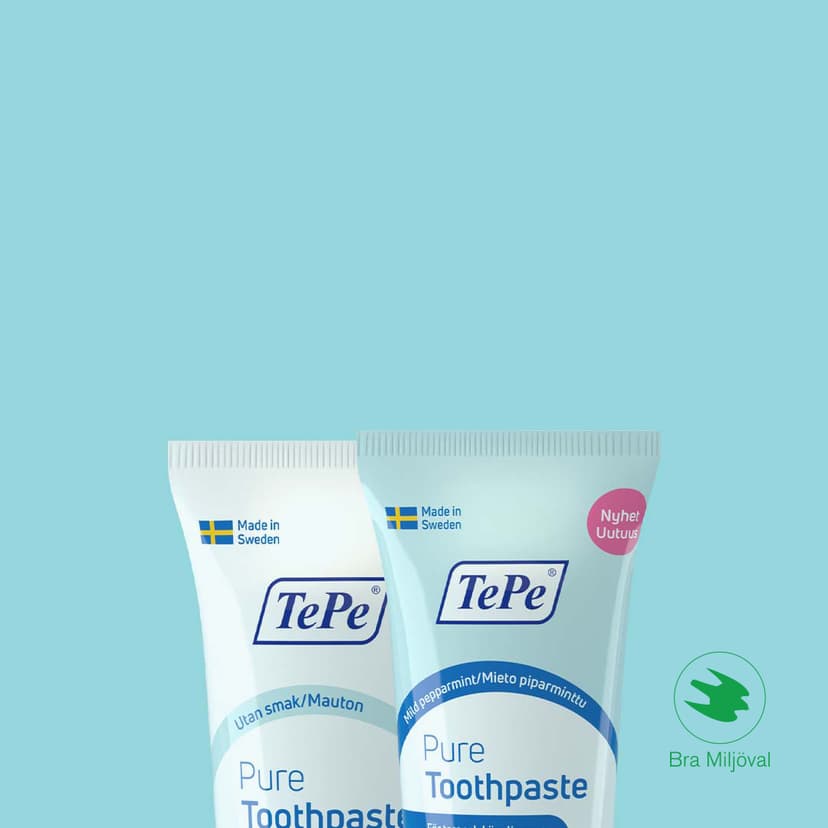 TePe Pure™ Toothpaste - för känsligt tandkött och torr mun