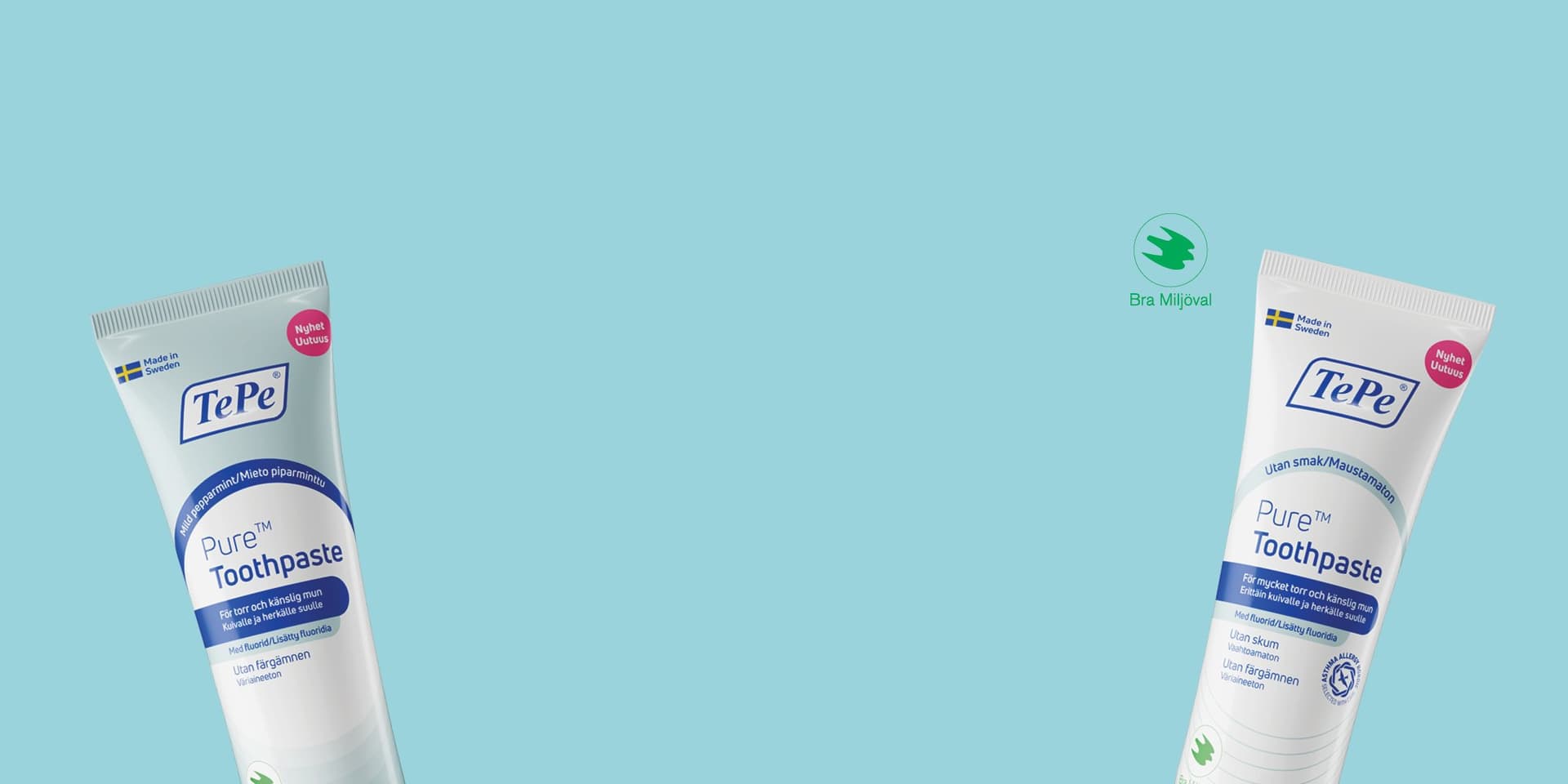 TePe Pure™ Toothpaste - för känsligt tandkött och torr mun